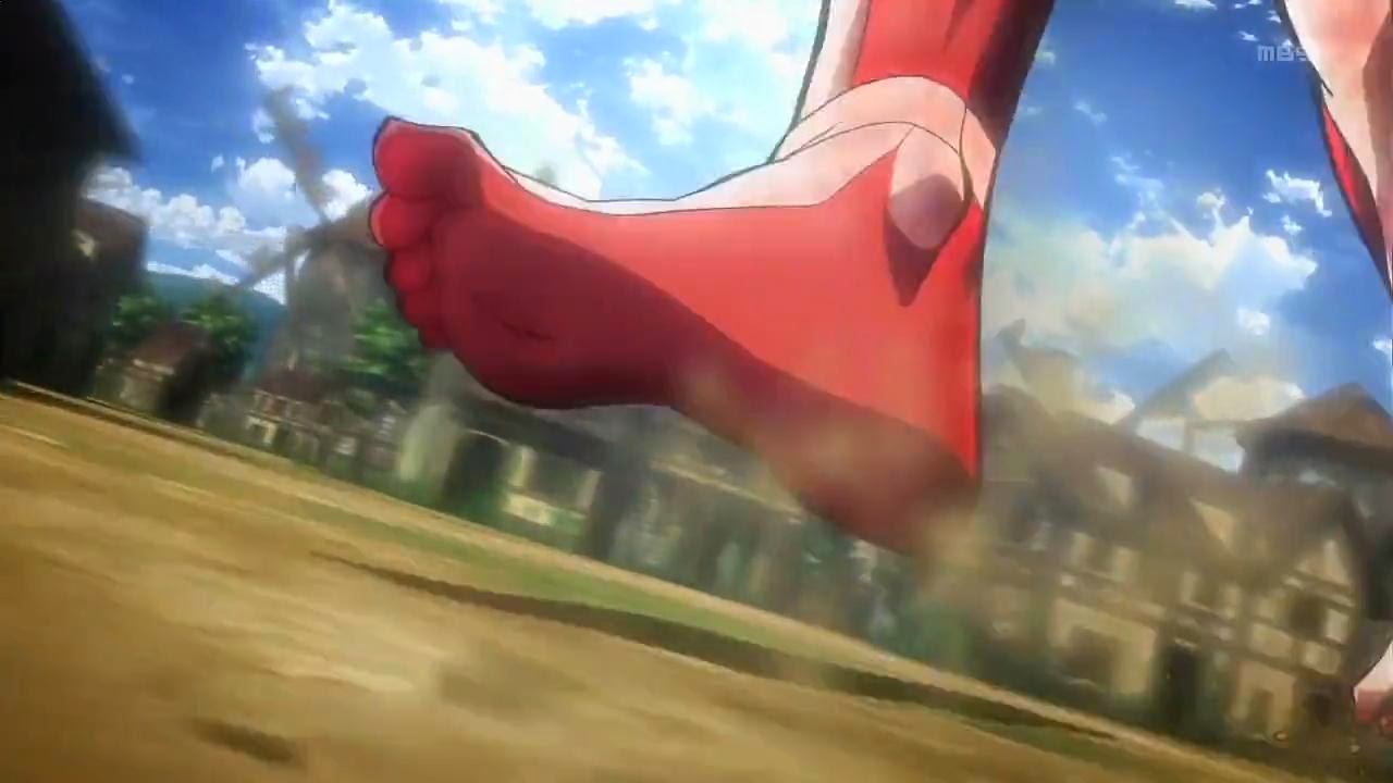 Anime Feet: Attack on Titan: Female Titan